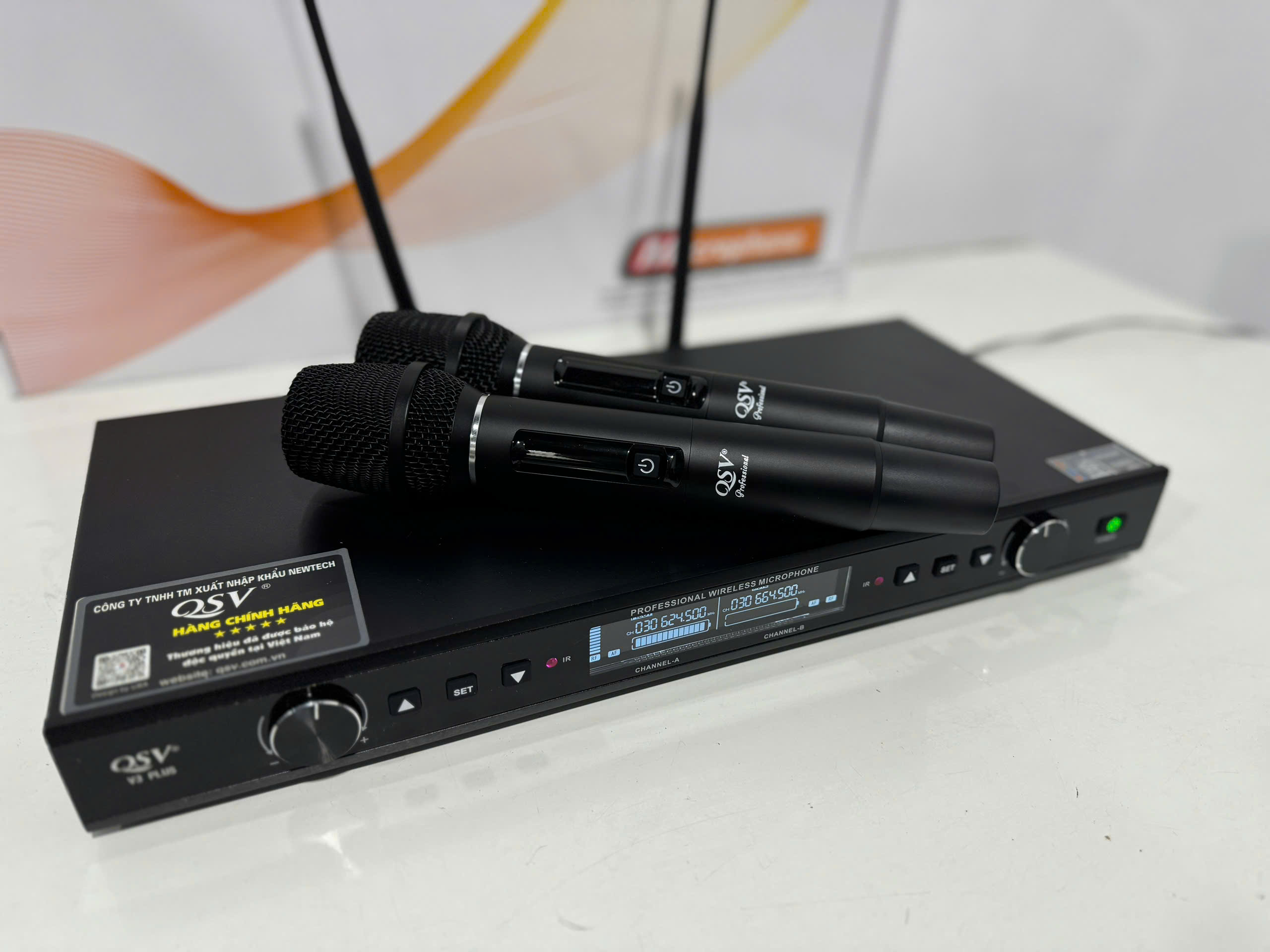 Micro không dây QSV V3 Plus – QSV